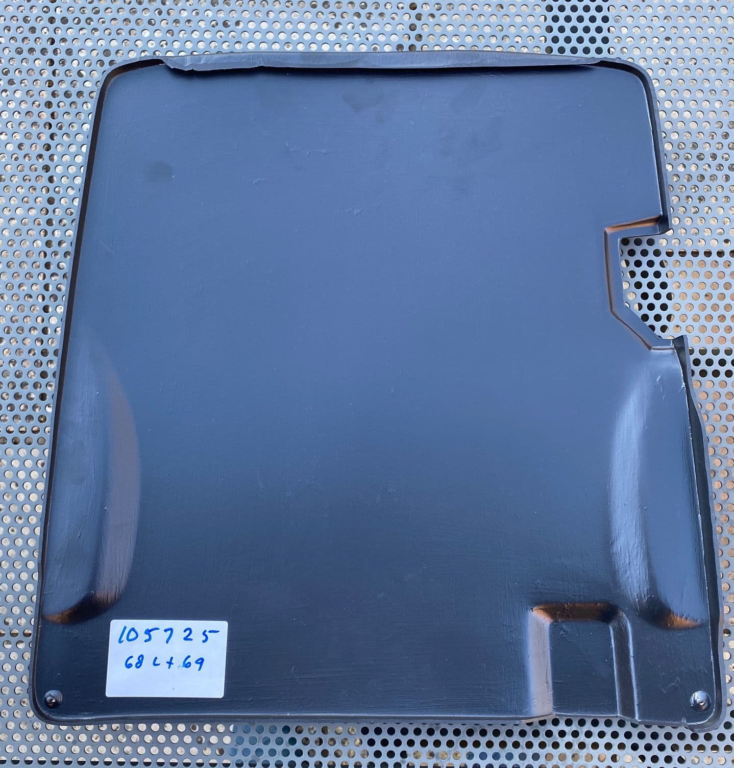 1968-69 C3 Corvette SEAT BACK Black New