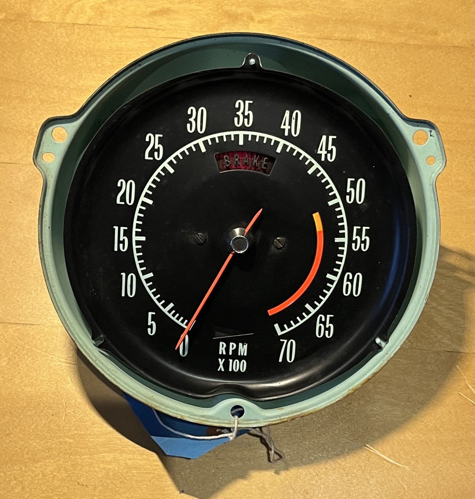 1968-71 C3 Corvette code LD TACHOMETER mechanical original used working