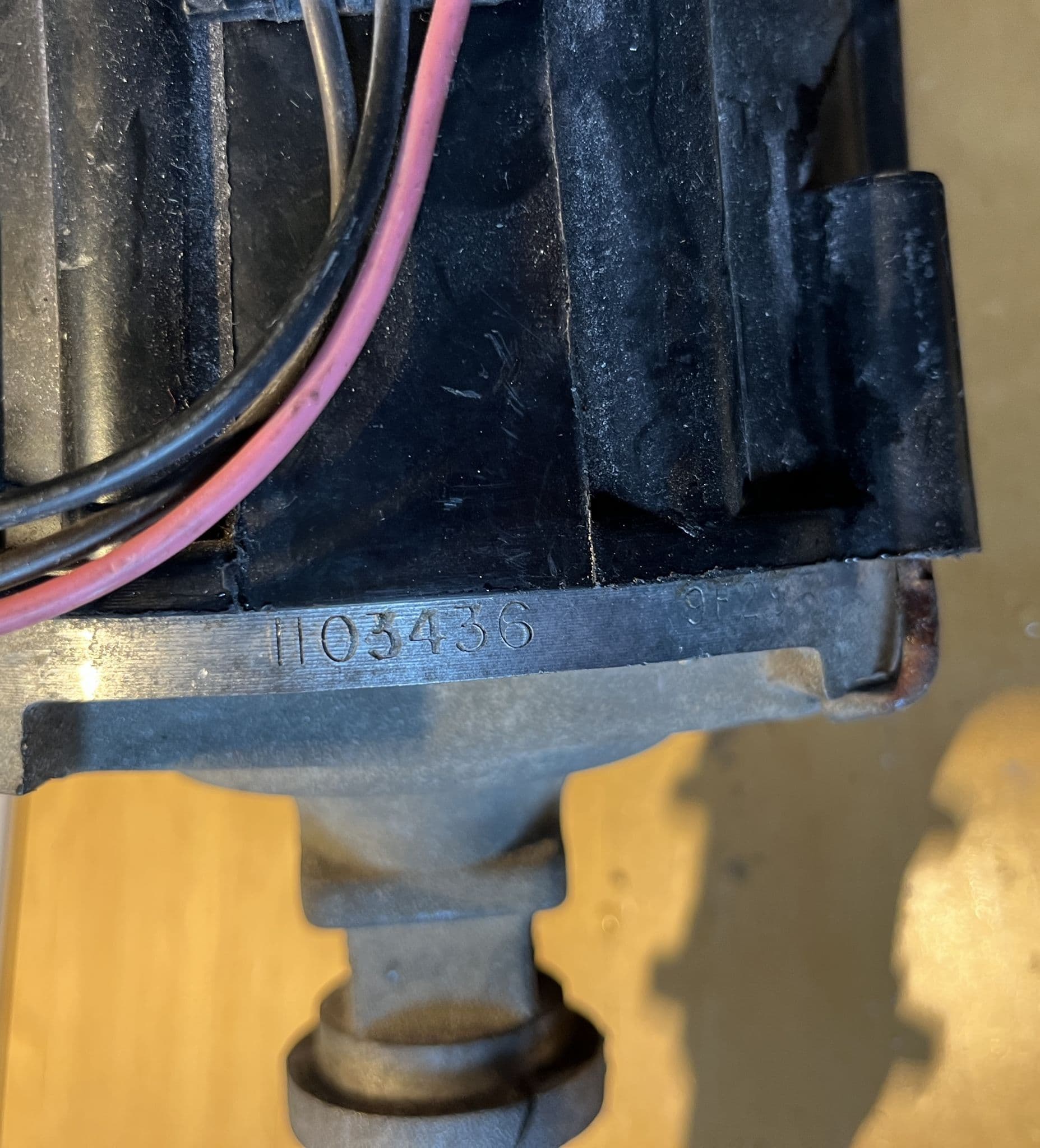 1975 -1980 C3 Corvette vacuum advance 3-wire HEI Distributor OEM GM 1103436