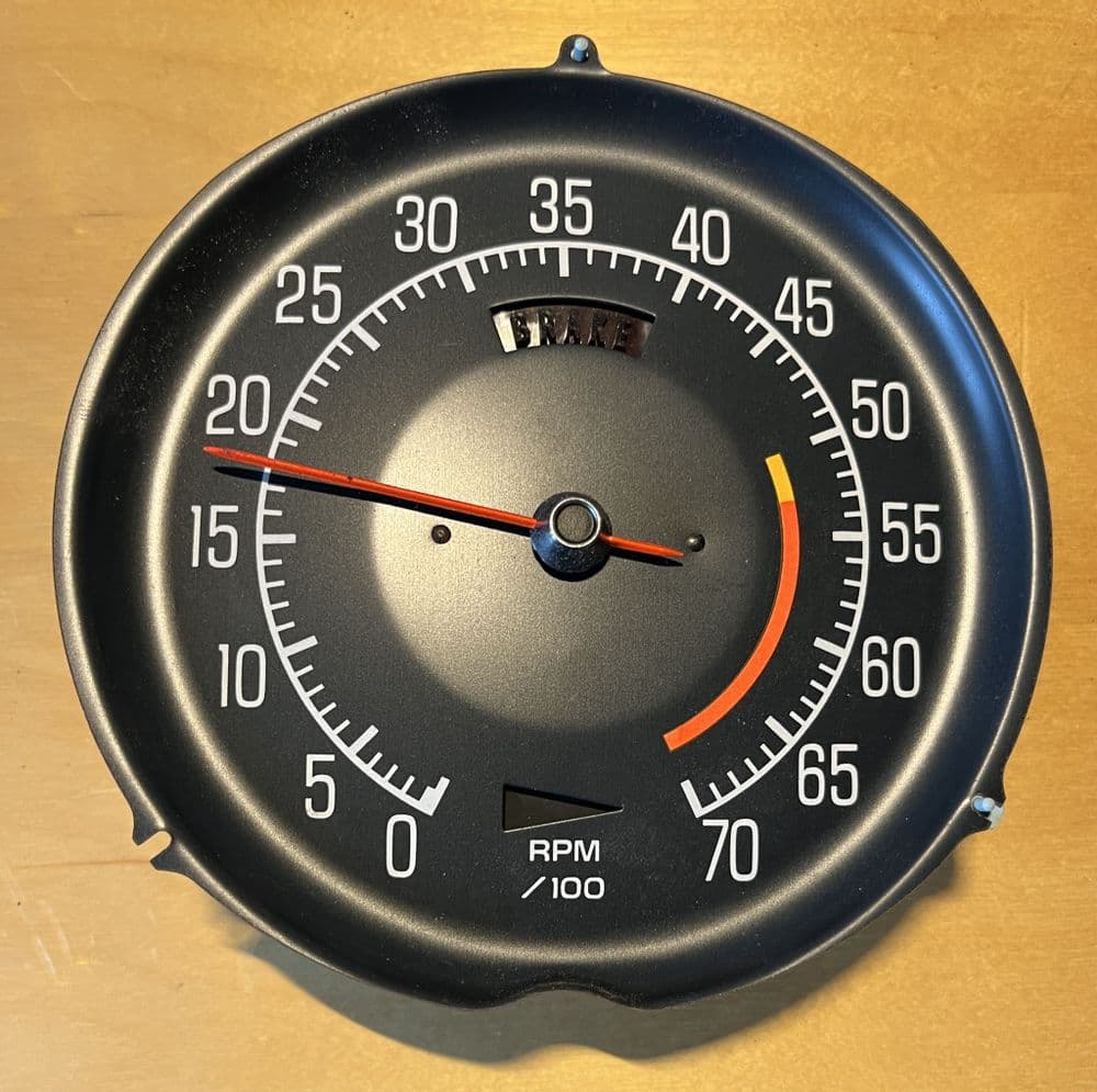 1975-77 C3 Corvette Tachometer Electronic original used