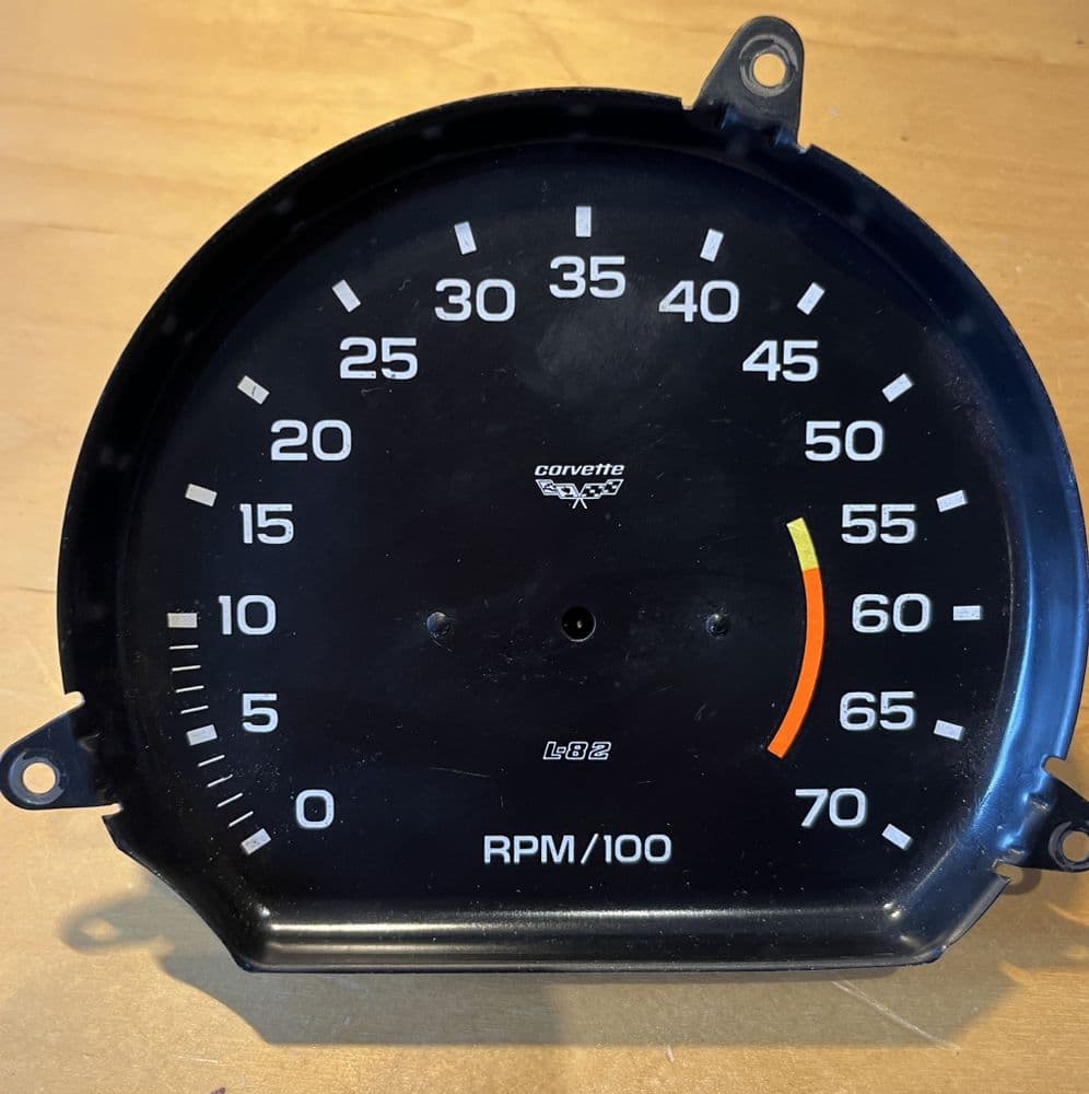 1978-80- L82 Corvette Tachometer Electronic original not working rev ...