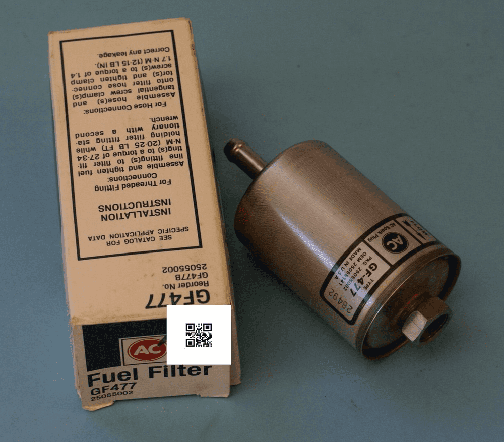 1982 AC Delco GF-477 Chevy Camaro Citation Fuel Filter New In Box