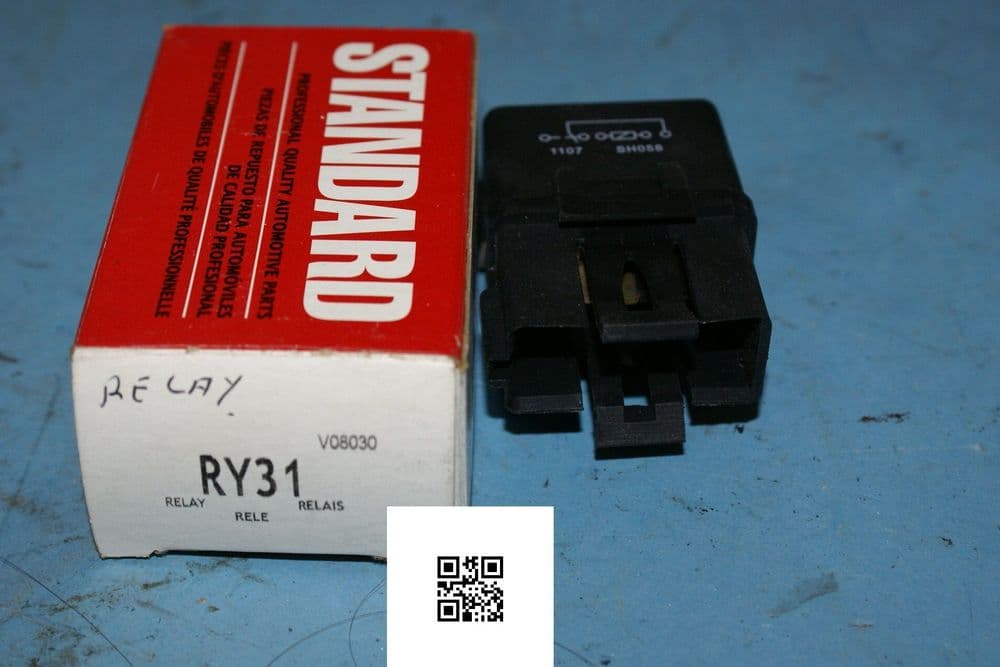 1984-1987 Corvette C4 Fuel Pump Relay Standard RY31 New In Box