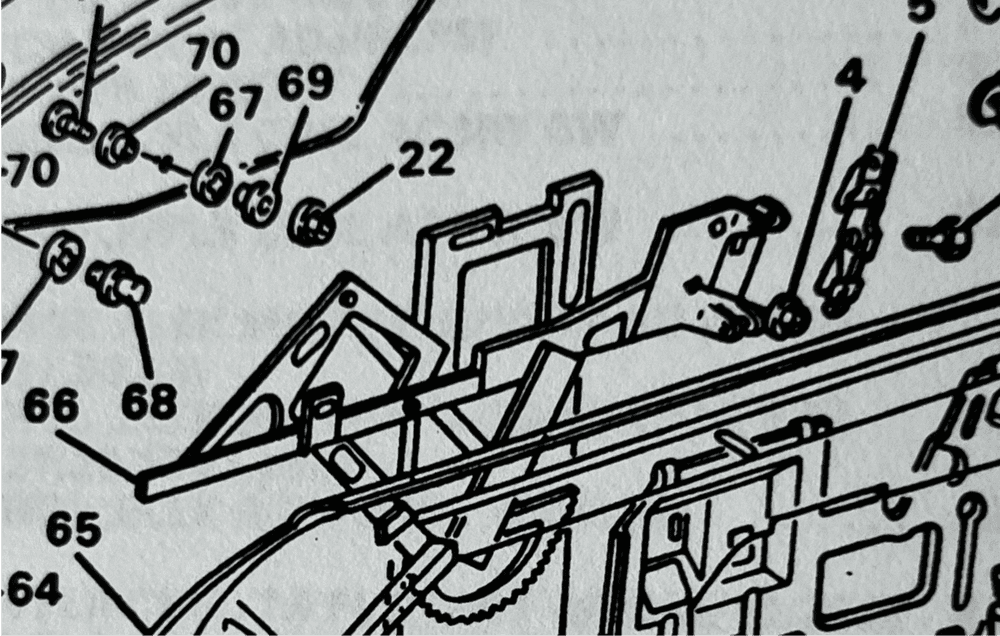 1984-1996 C4 Corvette GM 22063224 RH passenger side WINDOW REGULATOR ...