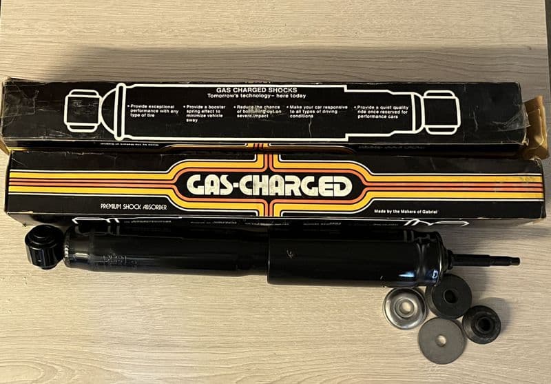 1988-1991 PAIR Corvette C4 Rear Shock Absorbers GABRIEL GAS-CHARGED New