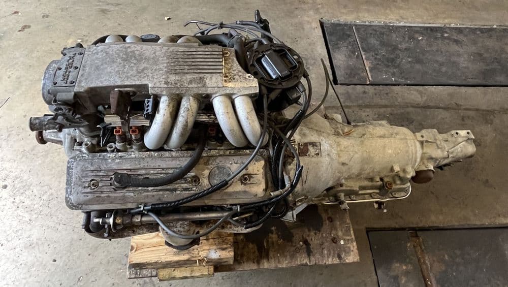 1989 Corvette C4 L98 TPI GM V8 350 ci ENGINE MOTOR with 700R4 auto ...