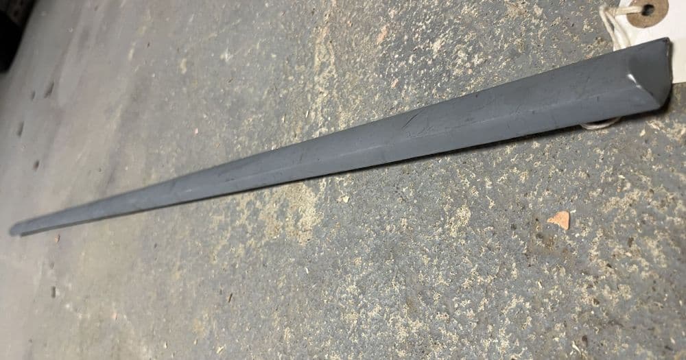 1990-1996 C4 Corvette Base/ZR1 LH Door Moulding Trim New