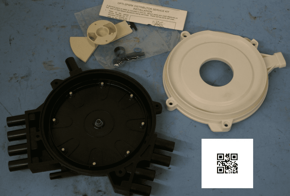 1995-1996 Corvette C4 Optispark Distributor Cap AC Delco D8301 GM ...