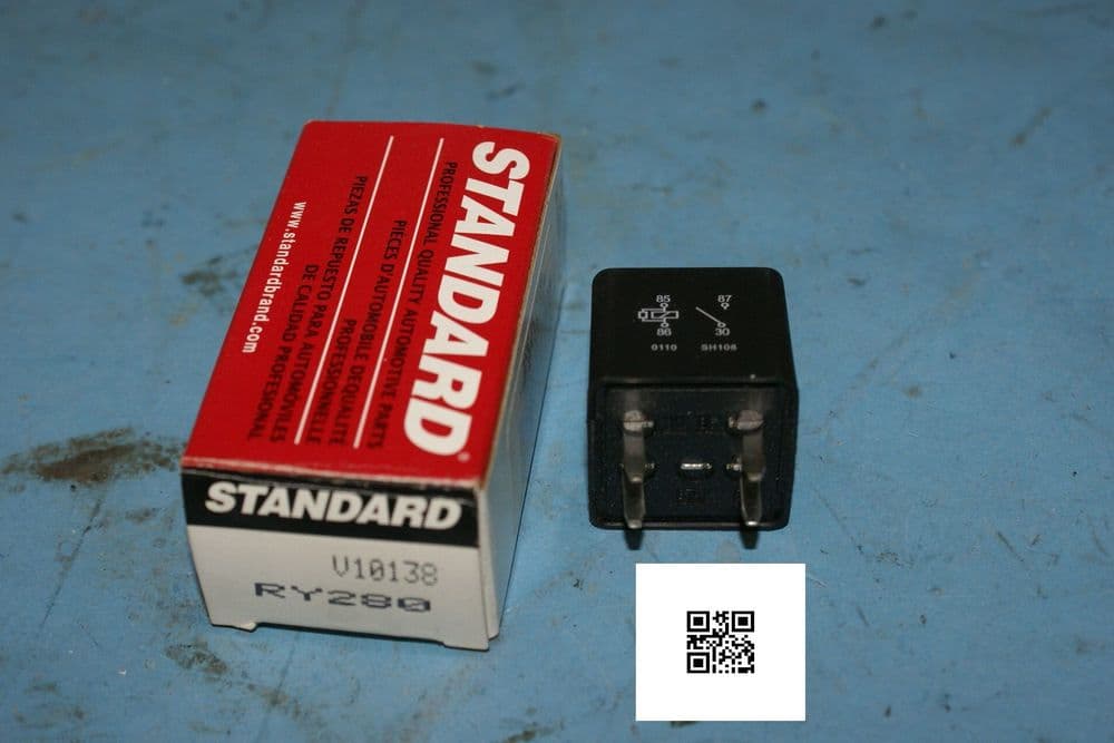 1995-2008 Corvette C4 C5 C6 Fan Relay Standard RY280 New In Box