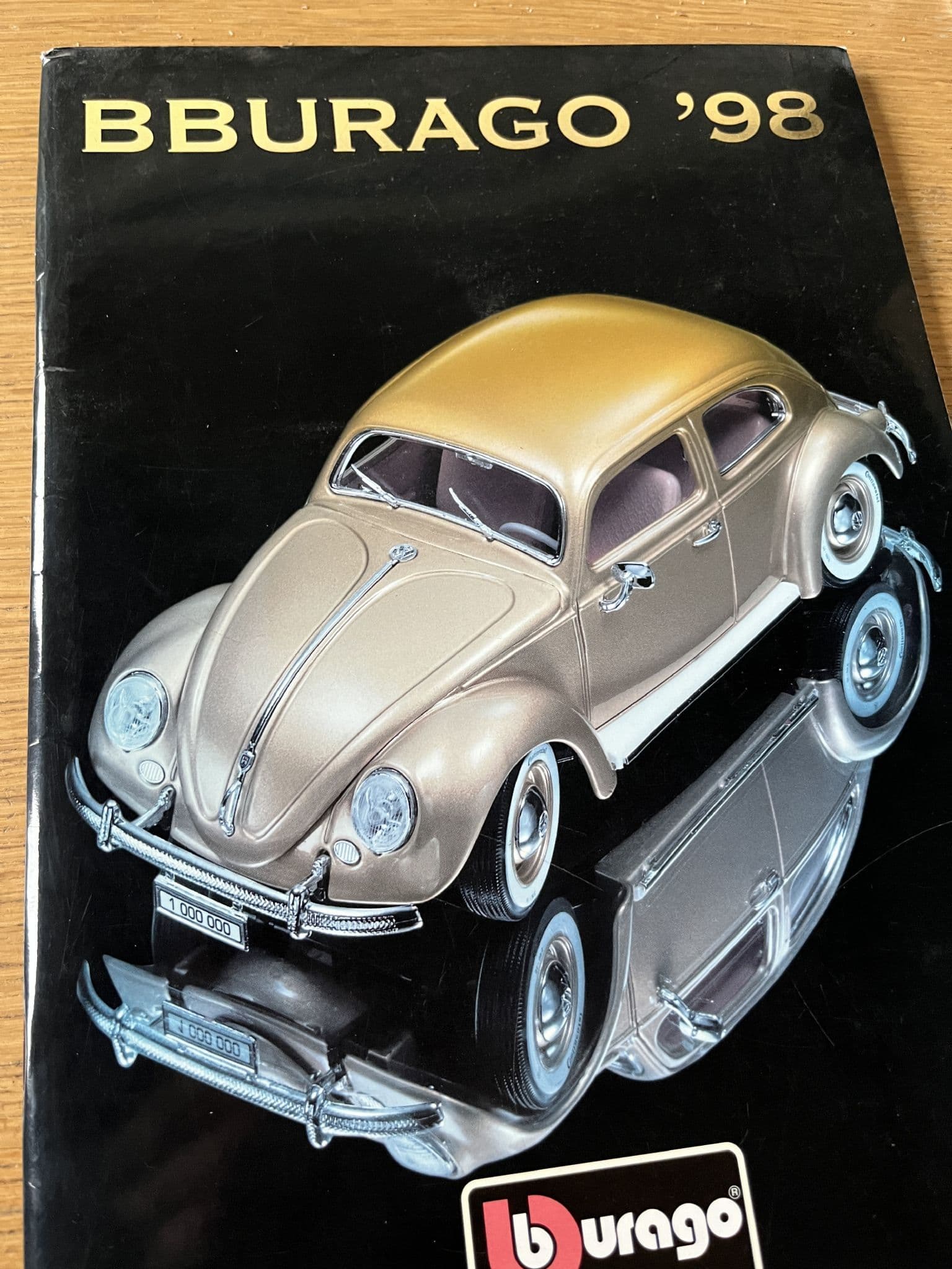 1998 B BURAGO MODEL CATALOGUE 72 pages Very nice