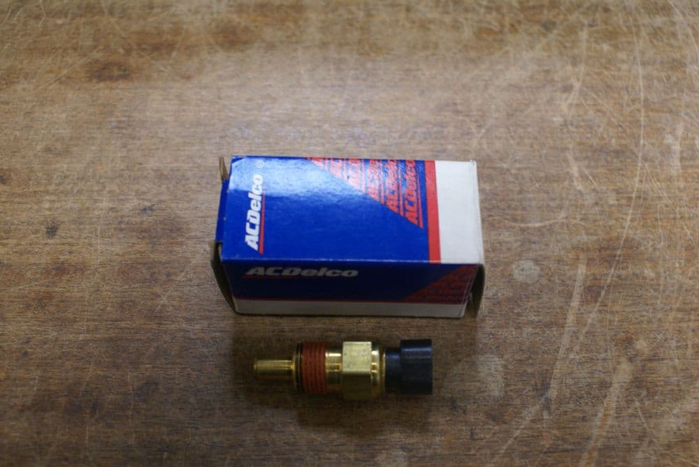 C4 Corvette Engine Coolant Temp Sensor-Under Plenum GM 12146312 New