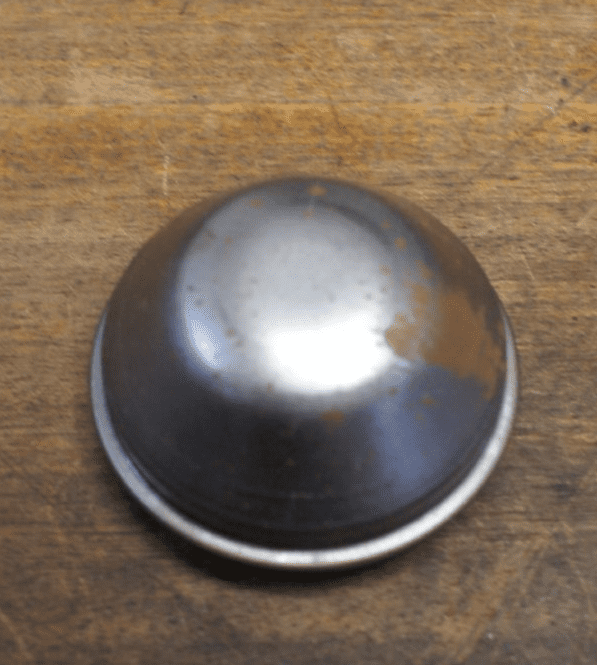 Front Hub Grease Cap 2" Dia REPRO or replated