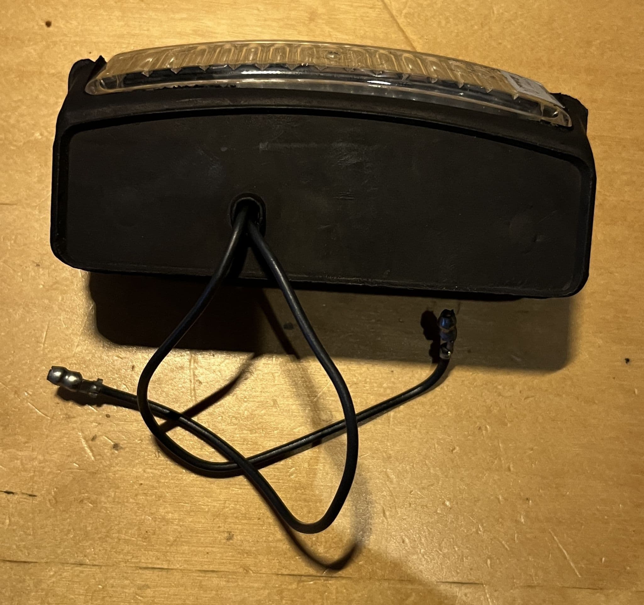 RUBBOLITE 40/01/00 12cm Rear number plate LAMP