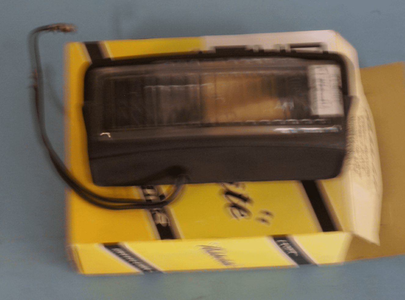 RUBBOLITE 40/01/00 12cm Rear number plate LAMP