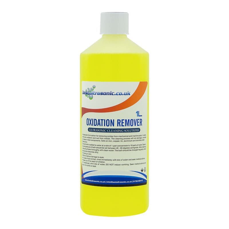 Oxidation and rust Remover for Ultrasonic Cleaners - (1 Litre)