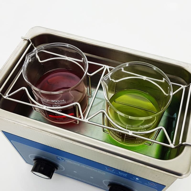 Glass beakers & basket 2 x 500ml for 6, 9, 13, 20 and 27 litre tanks