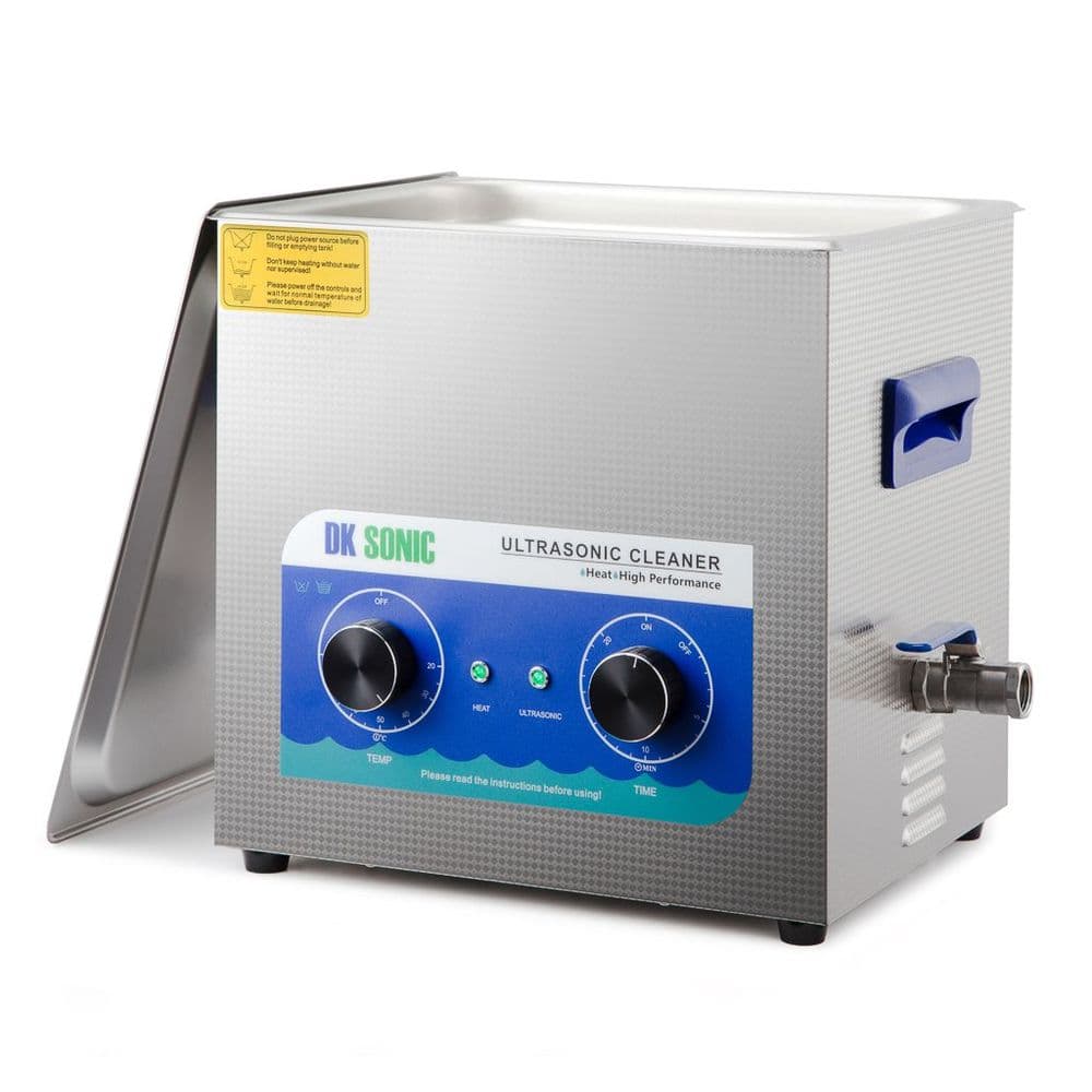 DK Sonic Ultrasonic Cleaner with dial control (10 litre)