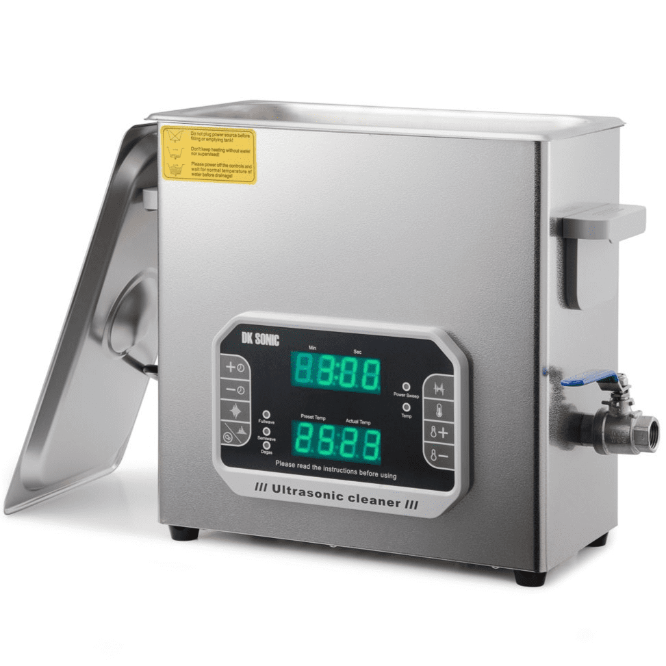 DK Sonic 6 litre ultrasonic cleaner, touch screen, sweep and degassing