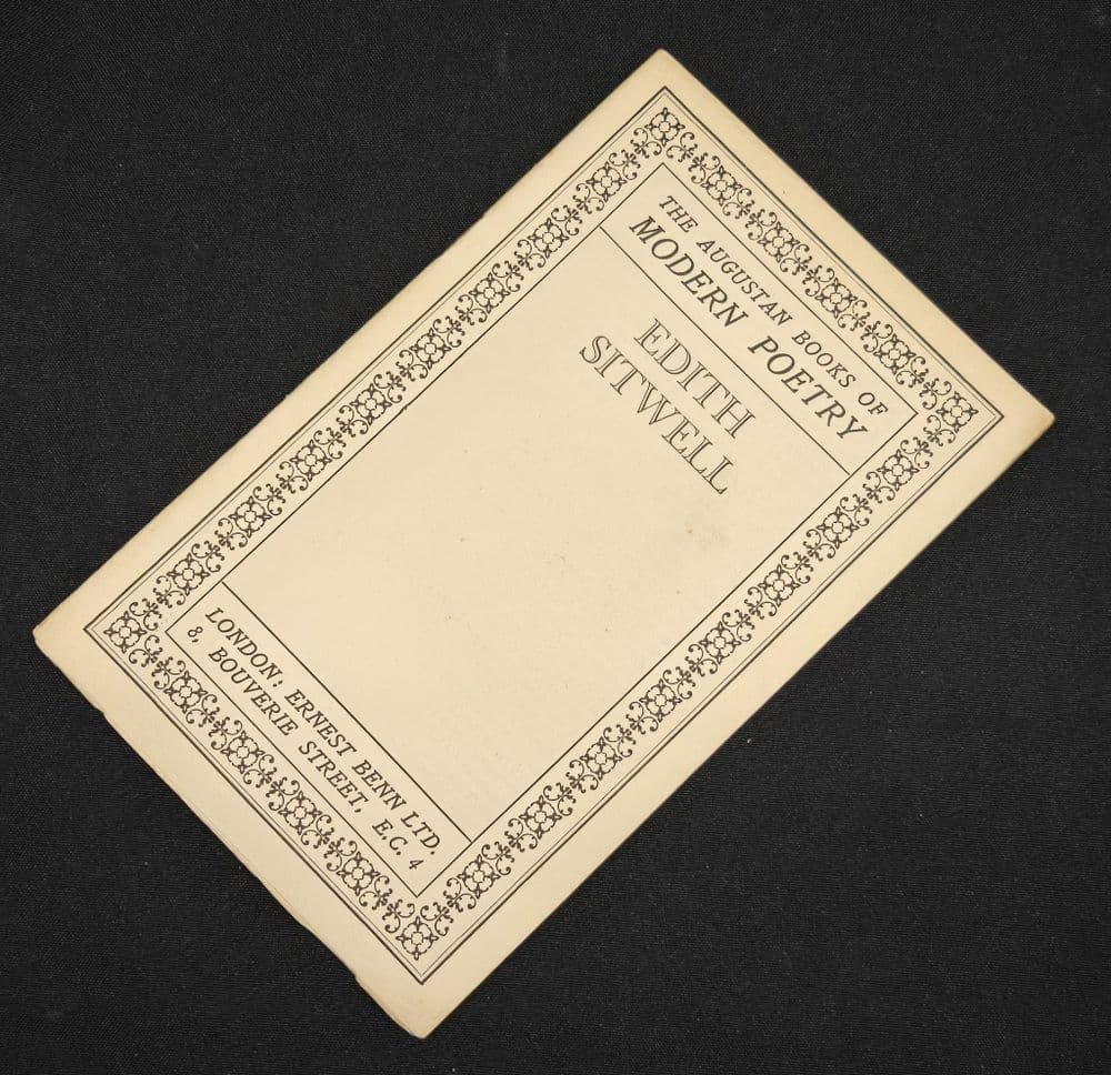 Eleanor Smith Poetry Book - Edith Sitwell