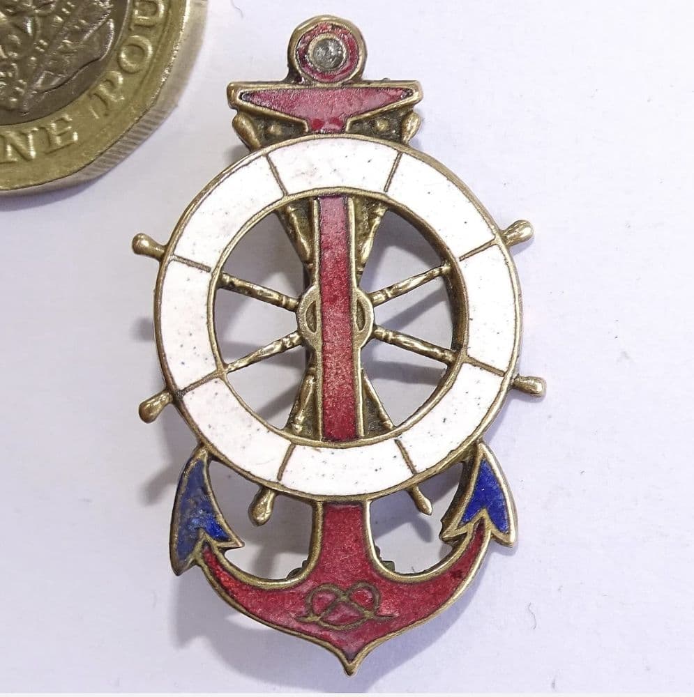 Original Early 1910 s Souvenir Pin Badge