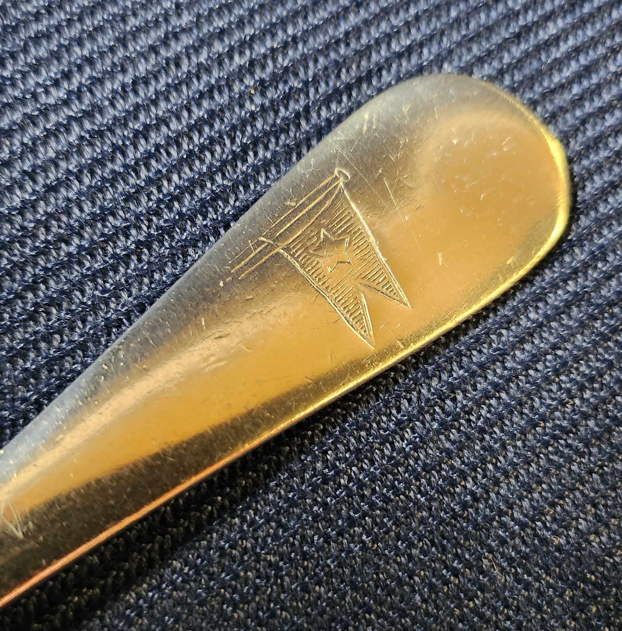 Pre-1912 White Star Line 3rd Class Dessert Spoon
