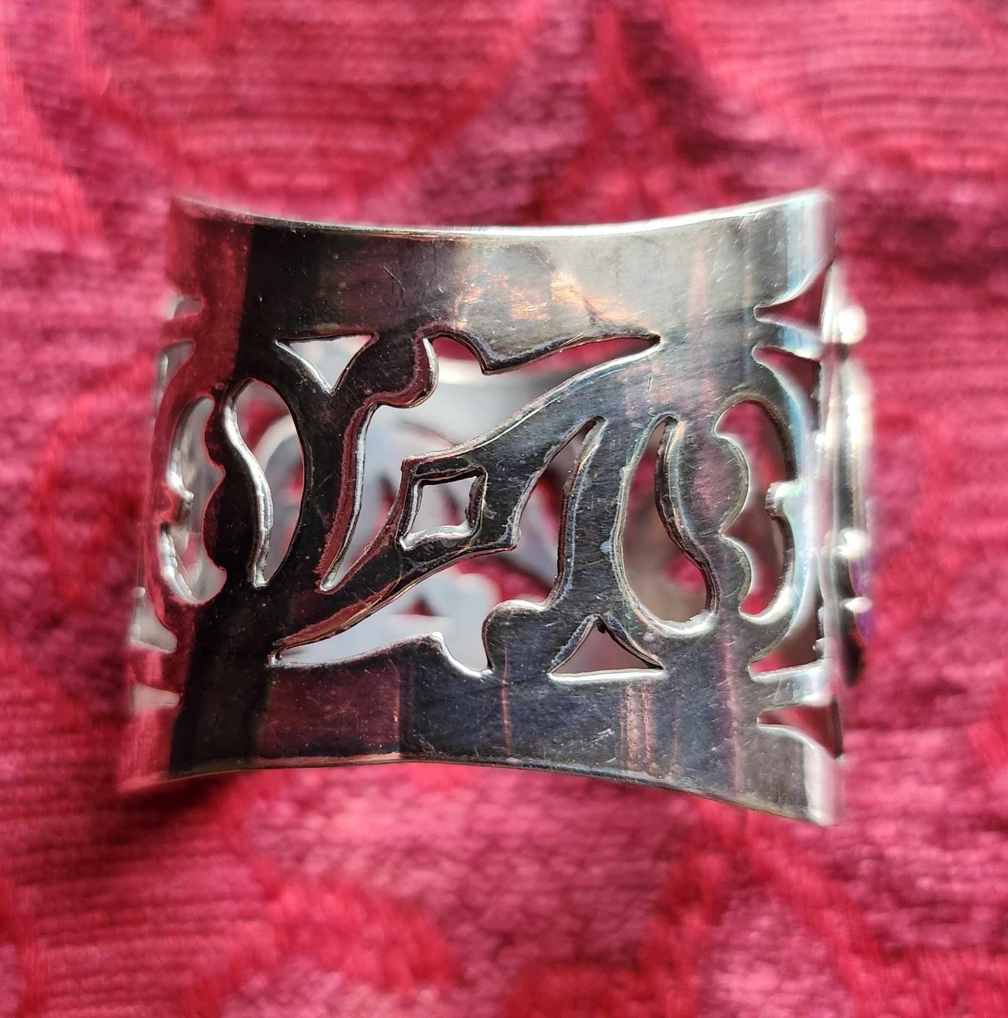 Rare/Original White Star Line RMS Baltic Napkin Ring