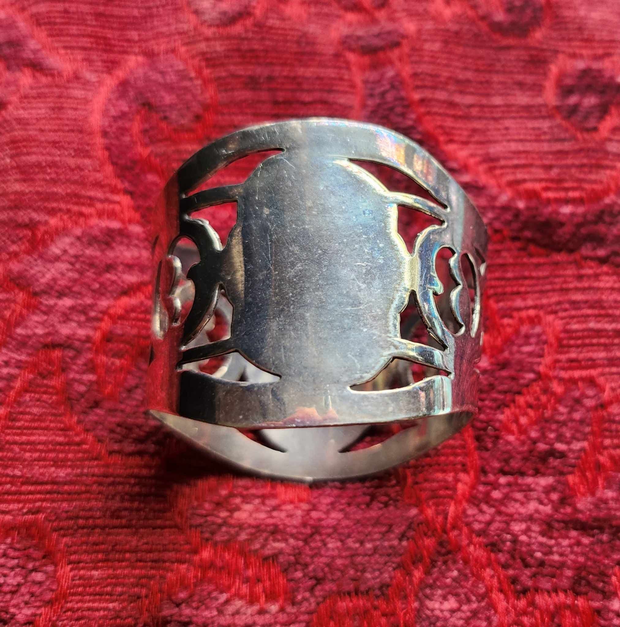 Rare/Original White Star Line RMS Baltic Napkin Ring