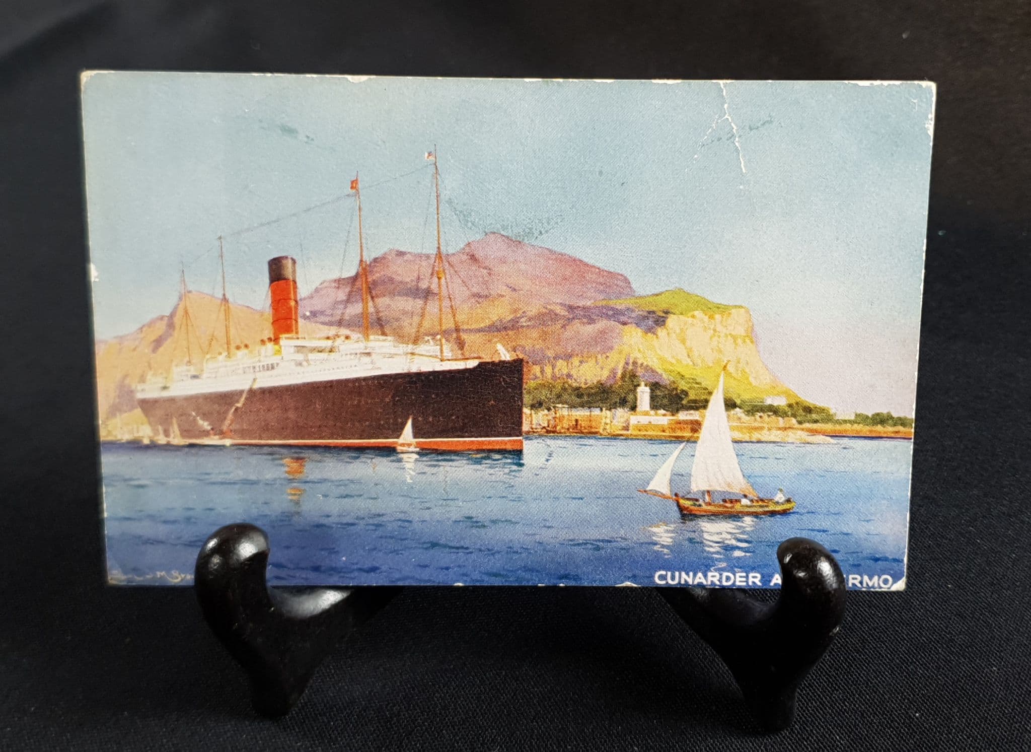 RMS Carpathia at Palermo