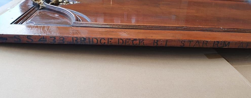 RMS HMHS Britannic 1st Class Stateroom Panel 2