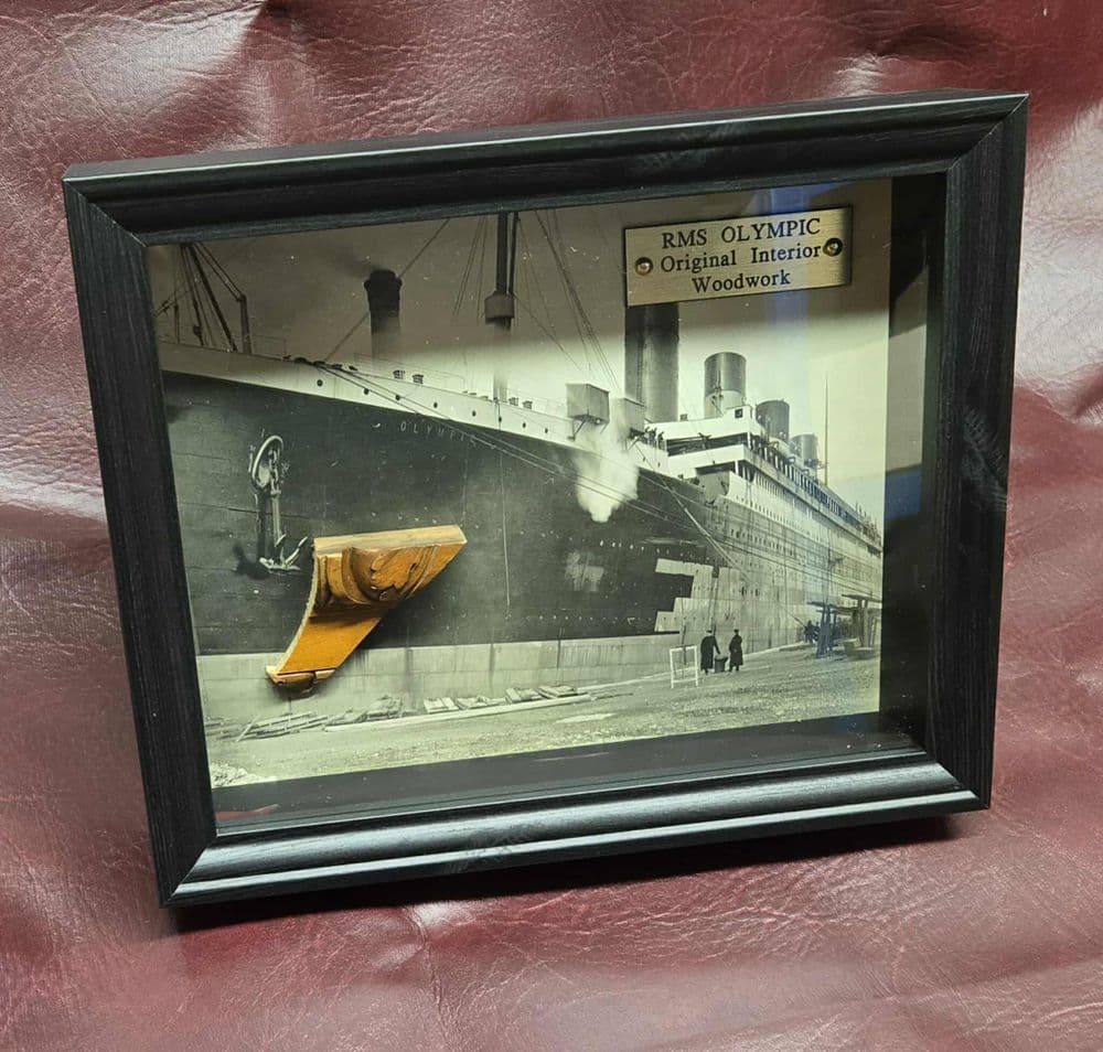 RMS Olympic 1st class moulding 2