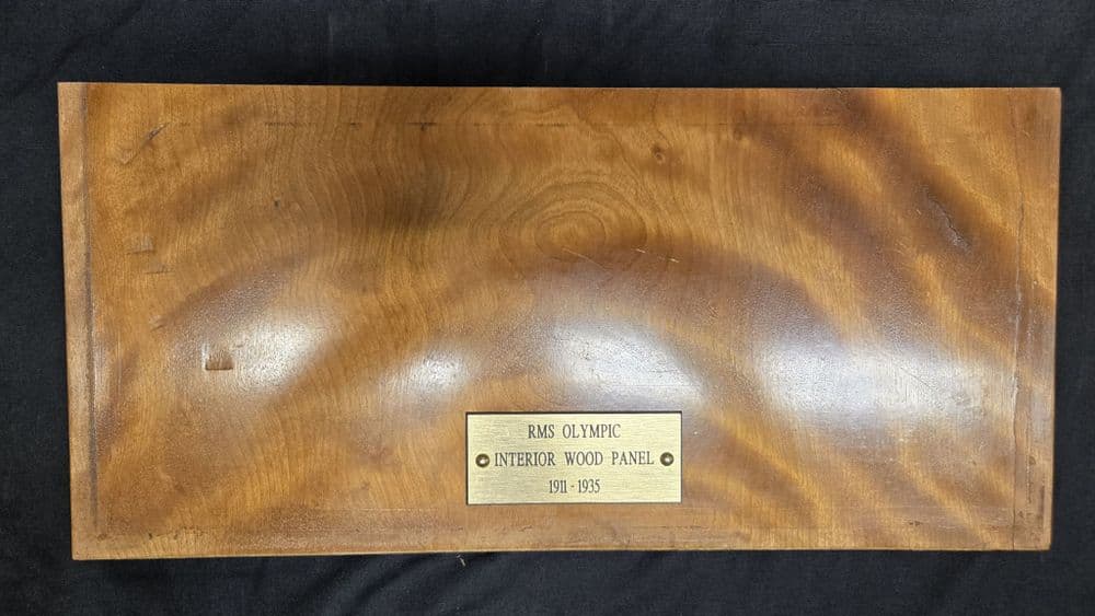 RMS OLYMPIC 1st Class Shelter C Deck - Stateroom H Panel Section 1