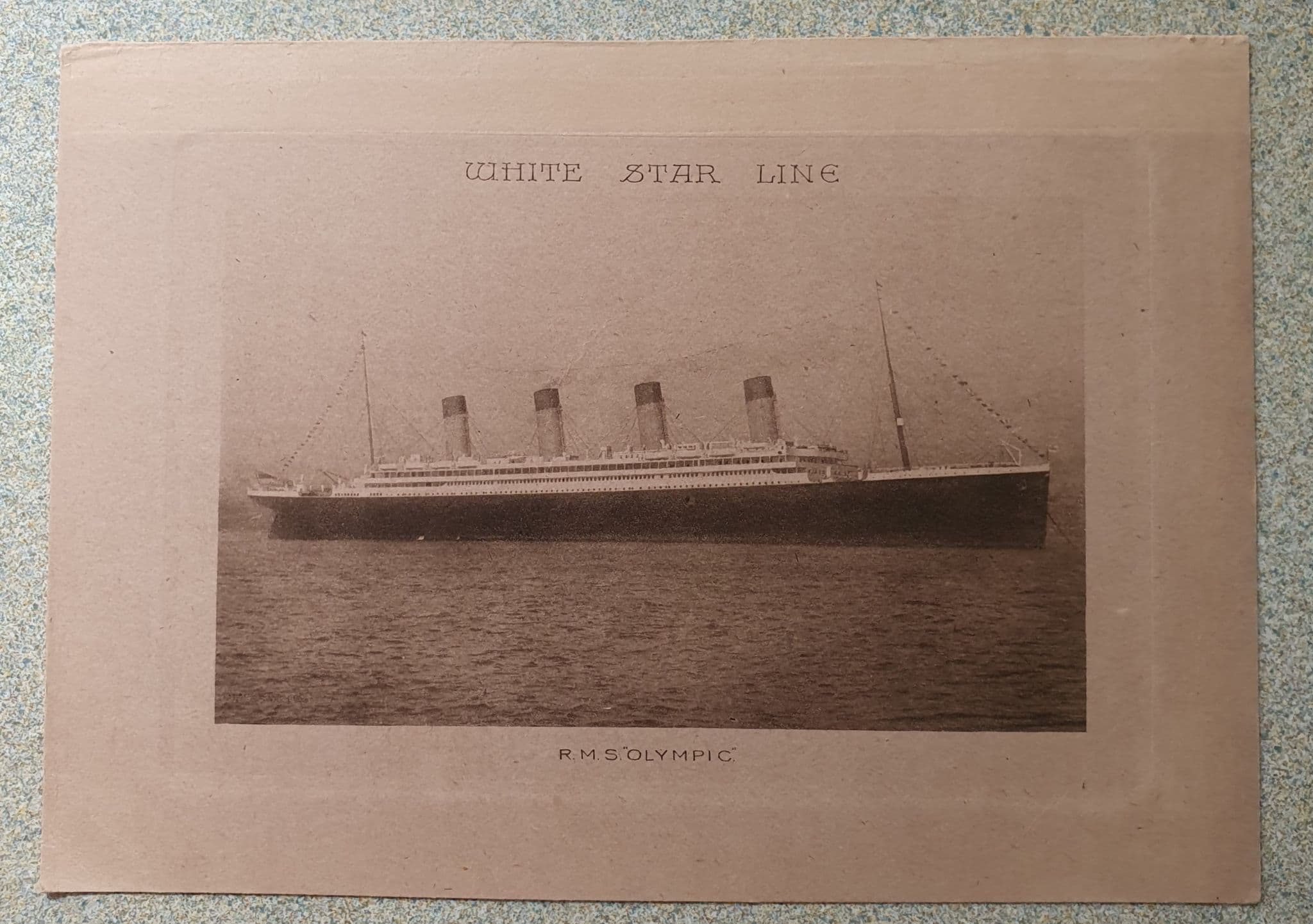 RMS Olympic abstract of log June 16th 1921