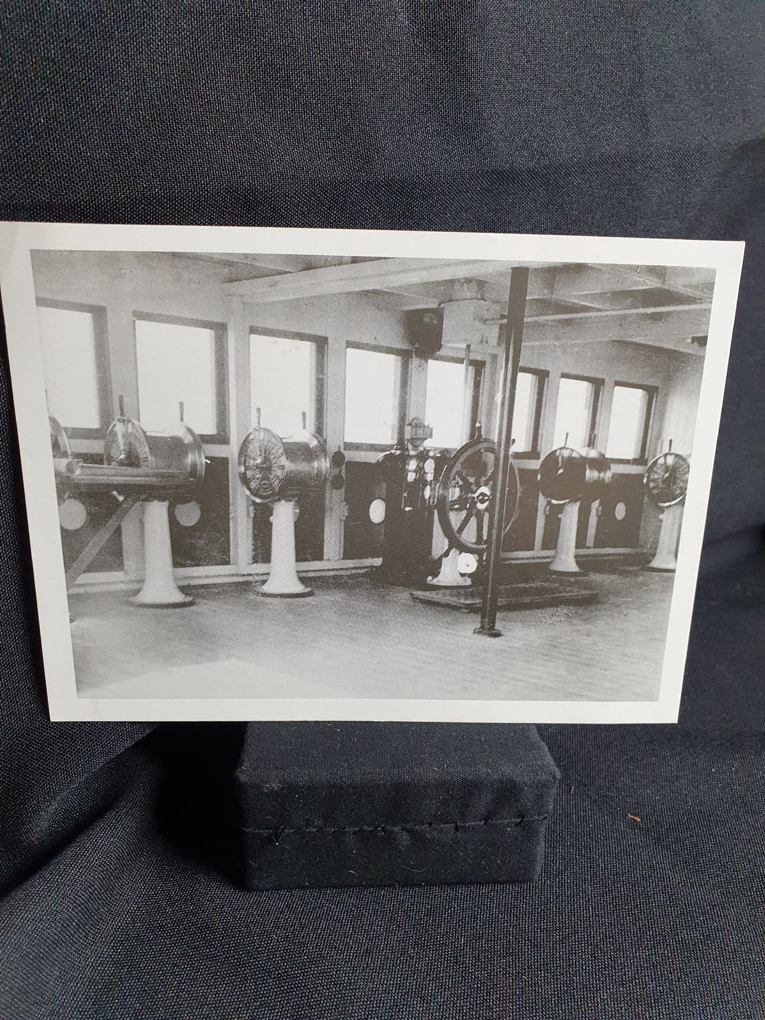 RMS OLYMPIC BRIDGE MODERN CARD