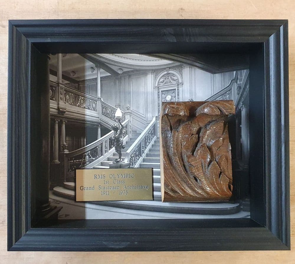 RMS Olympic Grand Staircase Architrave