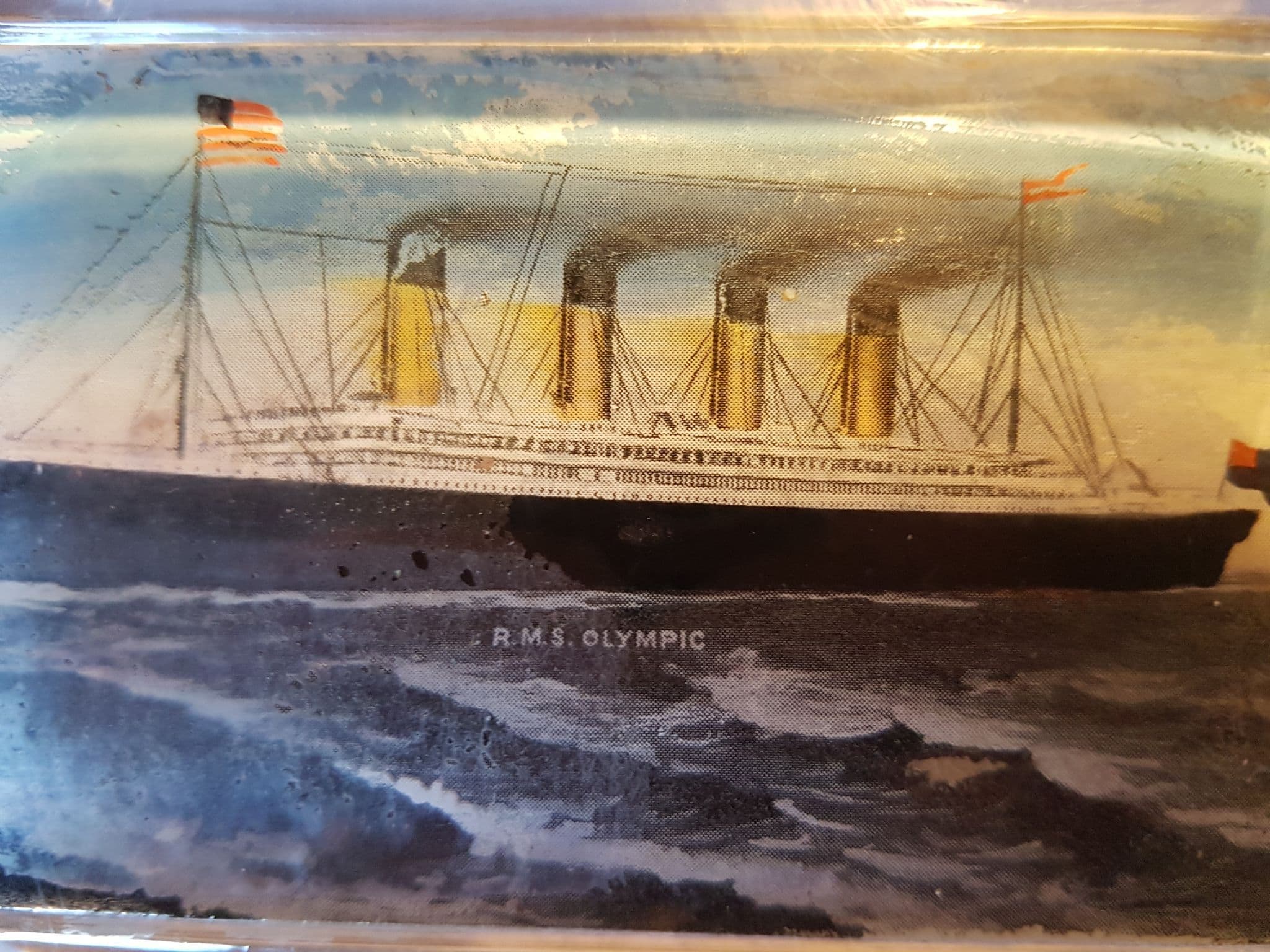 RMS Olympic Paperweight