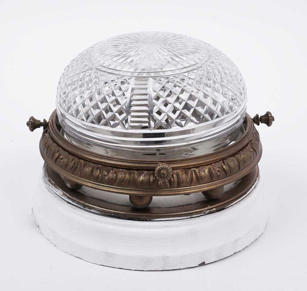 RMS Olympic/Titanic 1st Class corridor Crystal Light Fixture