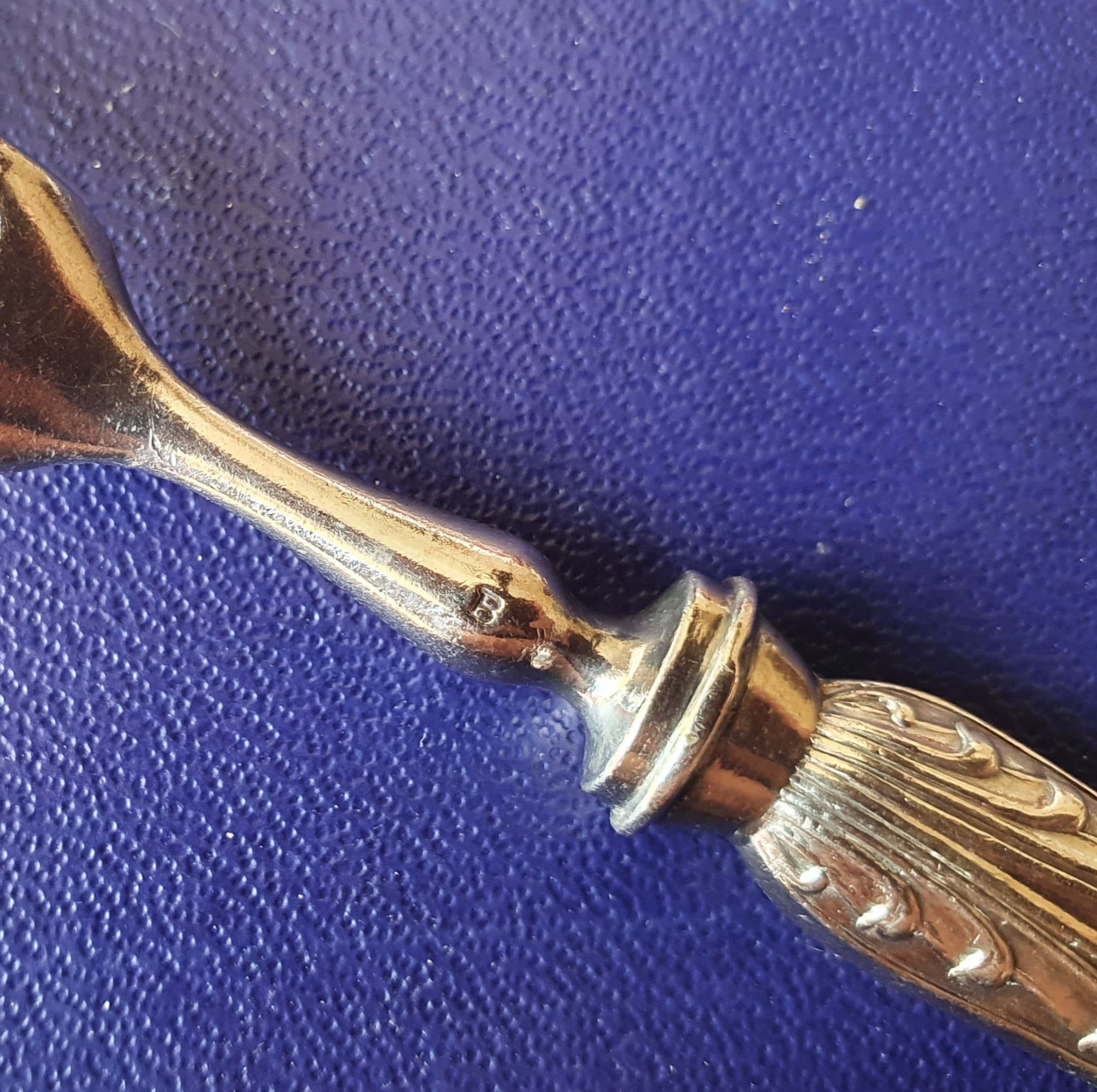 RMS Olympic/Titanic 1st Class Silver Fruit Fork - 1913