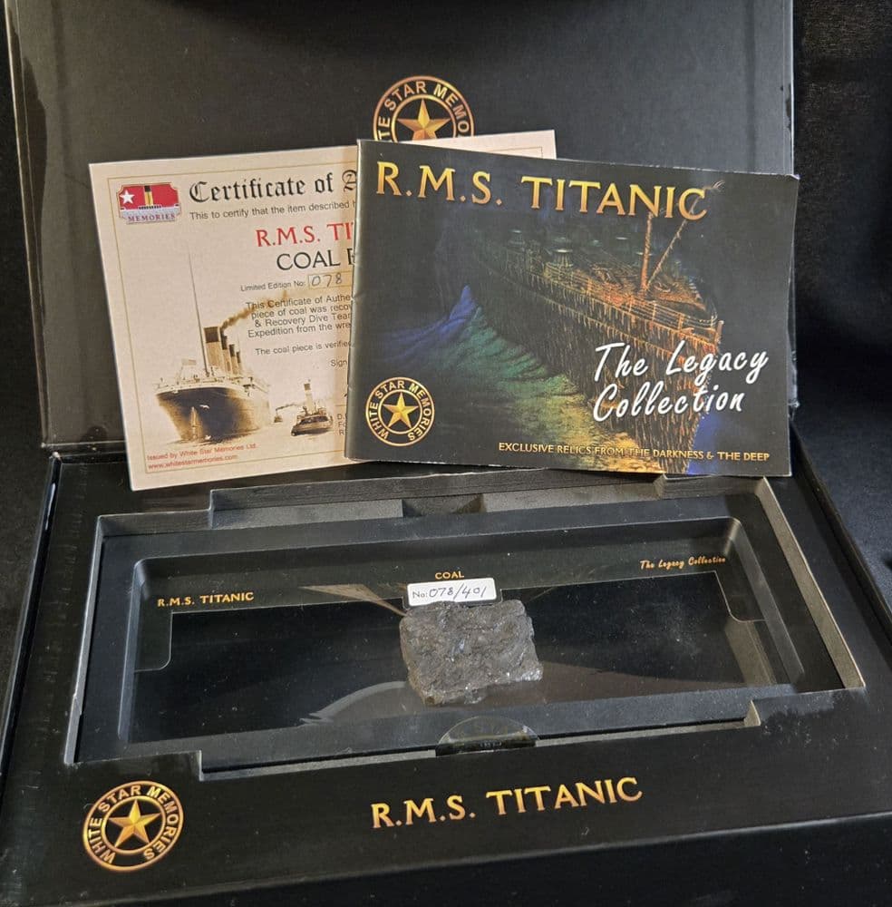 RMS Titanic legacy coal set 78 / 401