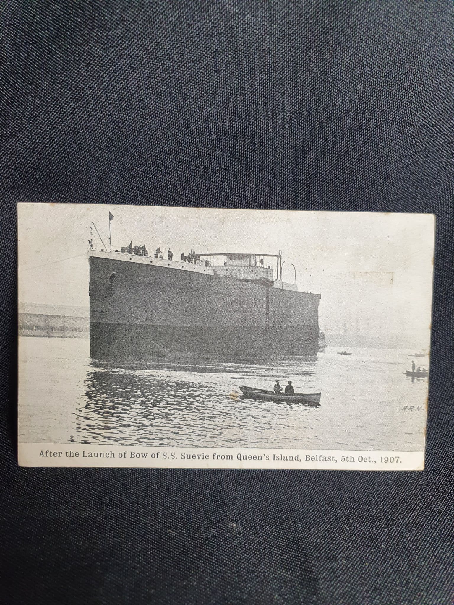 SS SUEVIC REPLACEMENT BOW LAUNCH