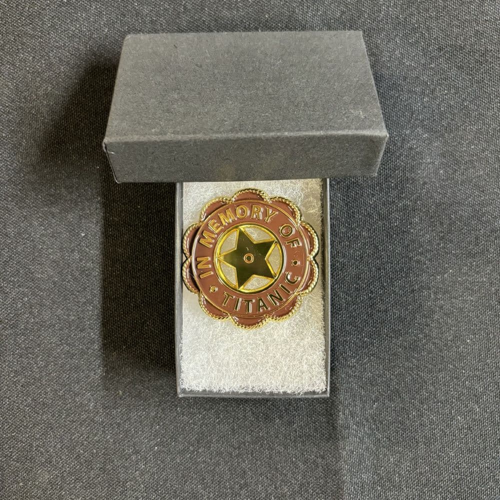Titanic Stewardess Violet Jessop In Memory Of Titanic Pin
