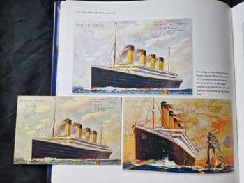 Ultra-Rare Genuine/Original RMS Titanic & Olympic Postcard