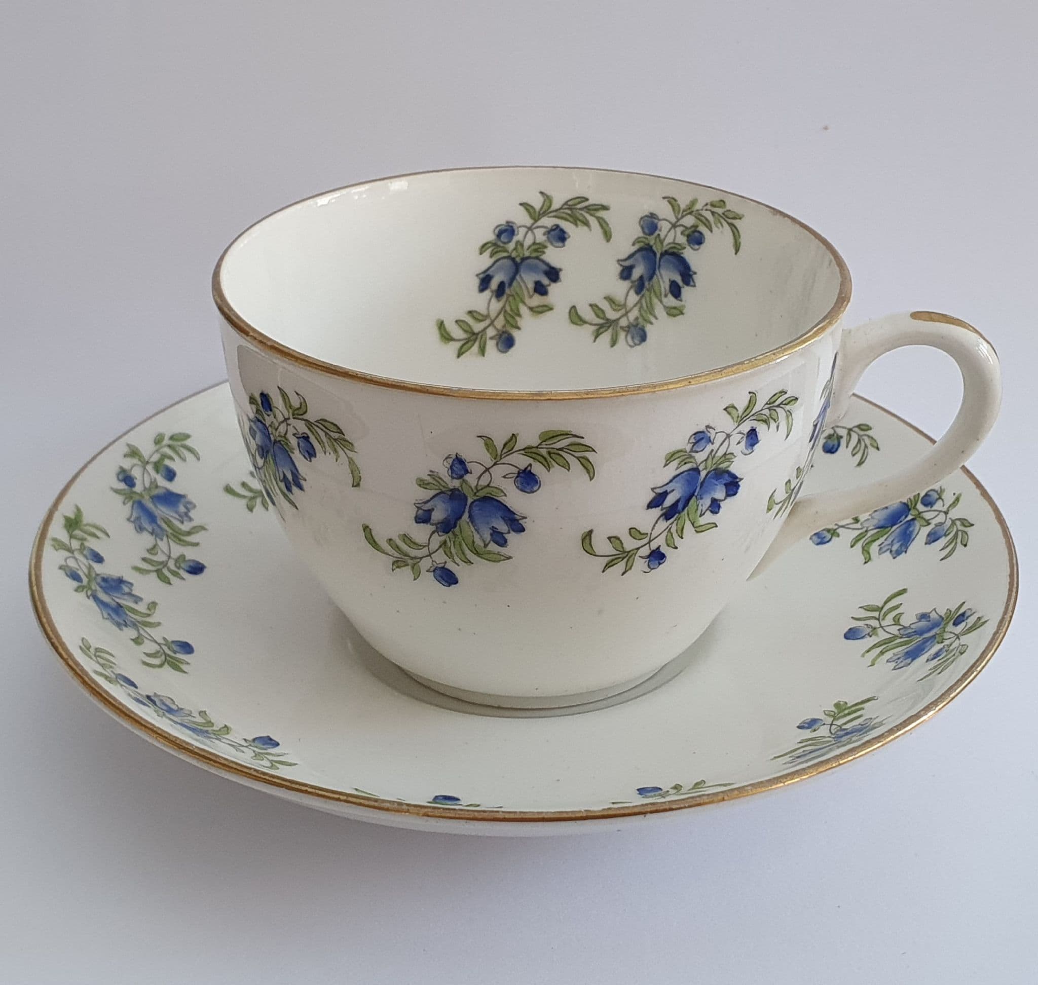 Ultra-Rare White Star Line Titanic/Olympic Verandah Café Cup & Saucer