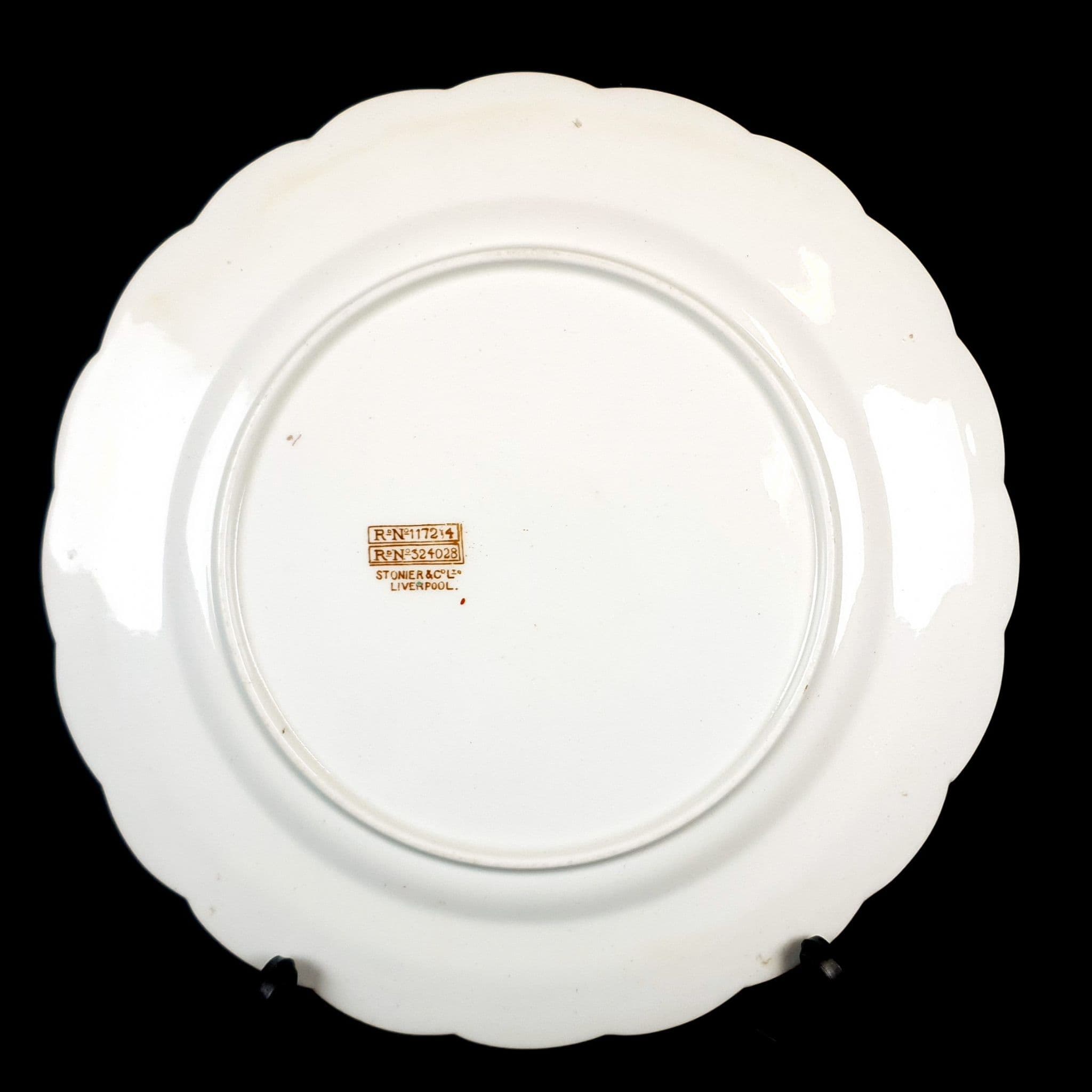 White Star Line 1st Class "Gothic Arch" Pattern Dinner Plate
