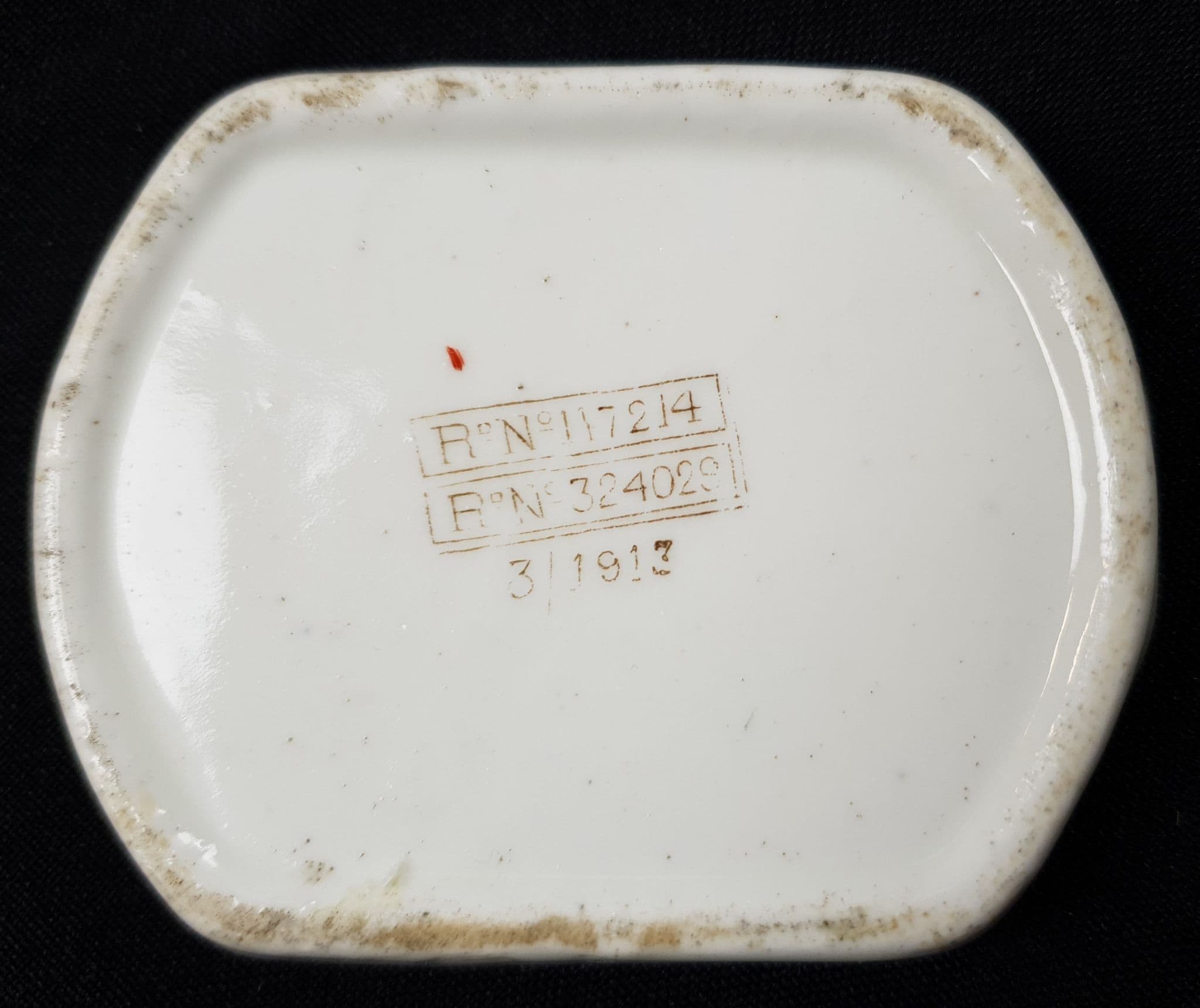 White Star Line 1st Class "Wisteria" Butter Dish