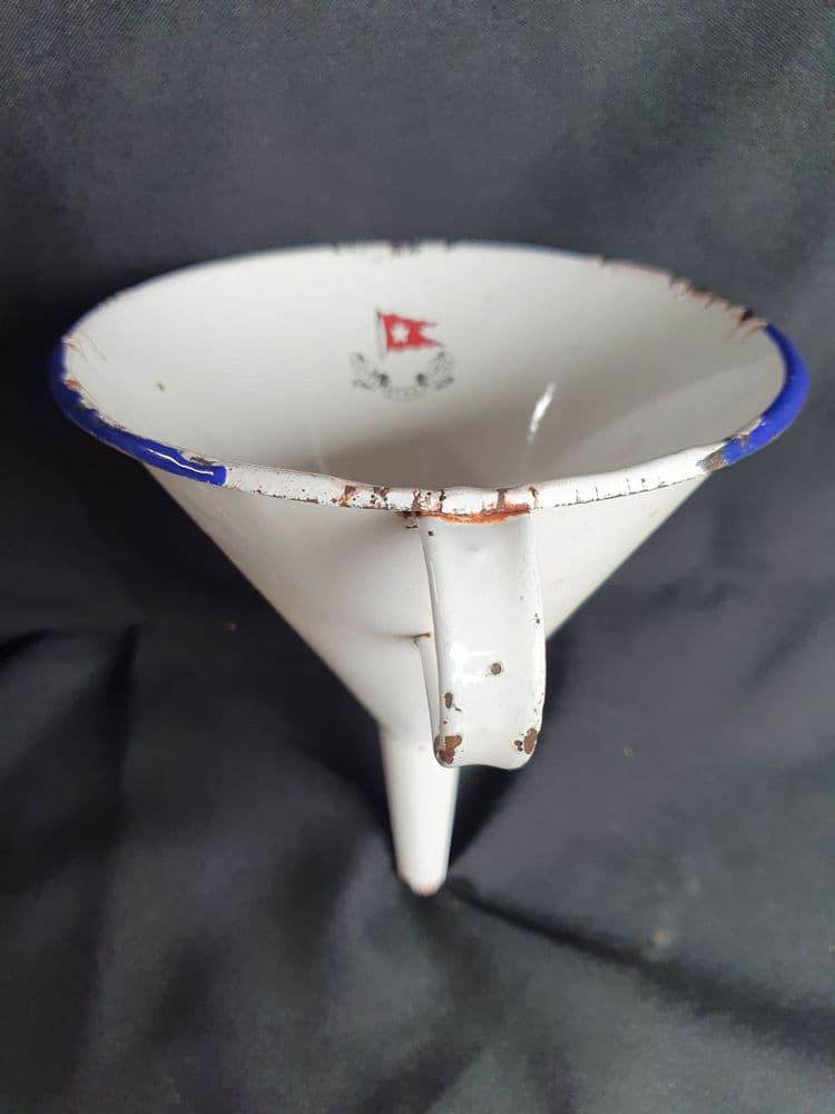 White Star Line enamelled galley funnel