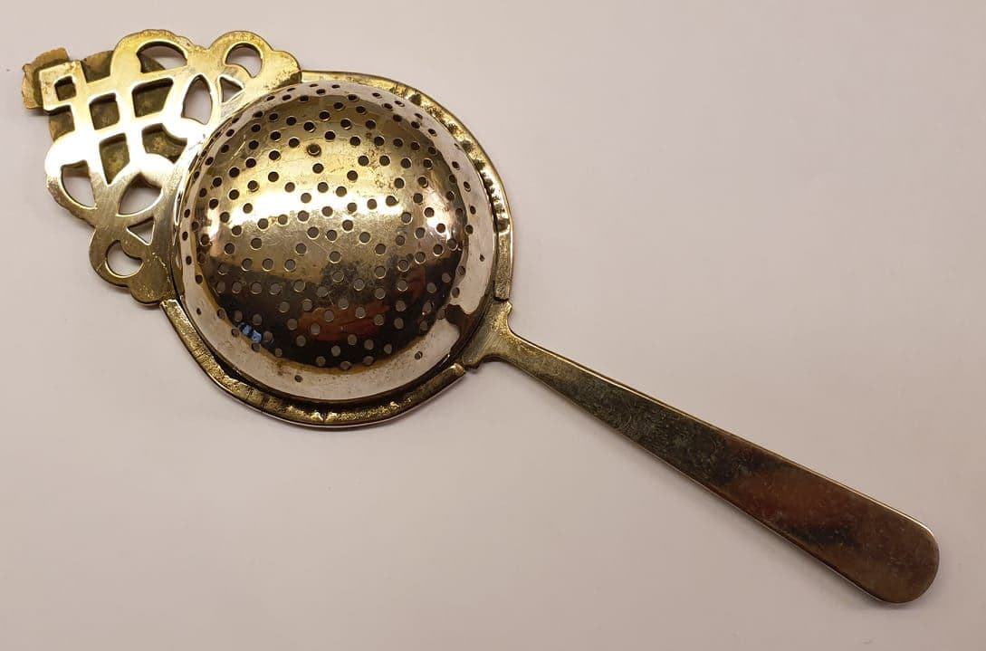 White Star Line MV Britannic Silver Tea Strainer
