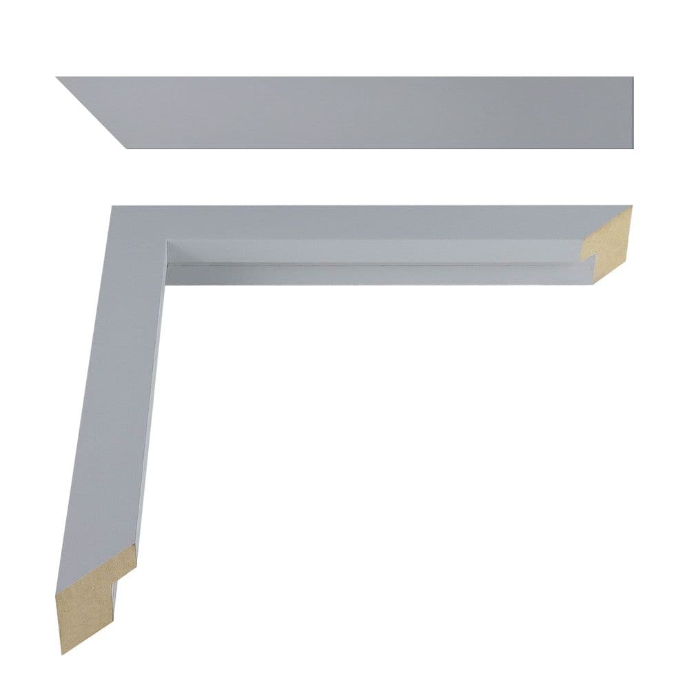 Light Grey MDF Moulding 20mm x 25mm - 4 x ONE METRE lengths