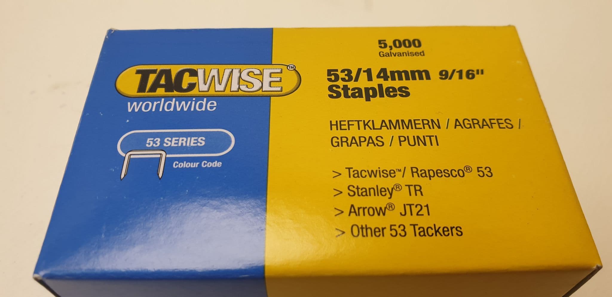 Type 53 Staples 5000 per box