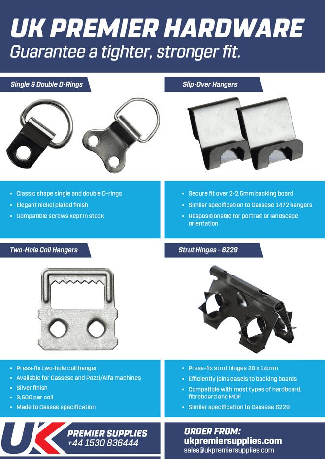 UK Premier 6234 Strut Hinges - Box of 5 500