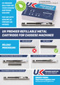 UK Premier Refillable Metal Cartridge | Wedge Chute for Cassese